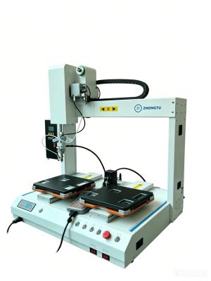 China Robotic Soldering System Auto Tin Feeding Desktop Soldering Machine for sale