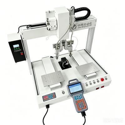China Dual Station Automatic Soldering Robot High Speed Alternate Production for sale