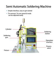China High Precision Desktop Soldering Robot for PCB Board & Data Cable for sale