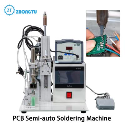 China Semi Automatic Soldering Robot for Home Appliance Internal Component Lead Wire Welding and Tinning for sale