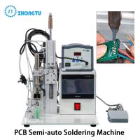 China Semi Automatic PCB Soldering Robot for Circuit Board Pin Tinning and Electronic Module Production for sale