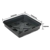 China HDPE Green Roof Trays 4 Units per Square for Planting Flowers and Vegetables for sale