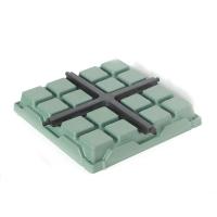 China BAOZHEN Square Plastic Hydroponic Flower Pot Tray 4 Pack Seedling Mold for Garden Planting for sale