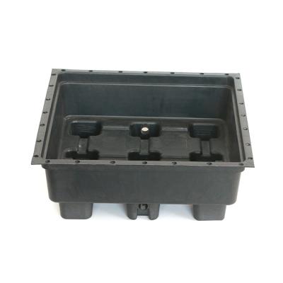 China BAOZHEN BZ-RG2050 Square Plastic Roof Garden Planter 4-Pack Outdoor Plant Container for sale