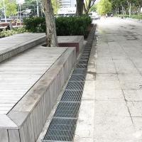 China Stainless Steel Car Wash Floor Drainage Grating 1000x200mm Custom Channel for sale