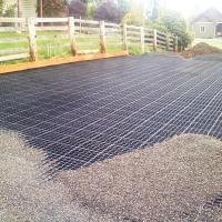 China Park Gravel Pavers Ground Stabilization Plastic Grid for 9 Quantity per square meter for sale