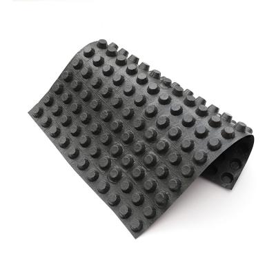 China HDPE Dimple Membrane Drainage Mat Board 1.6mx18.75m for Green Roof Modular System for sale