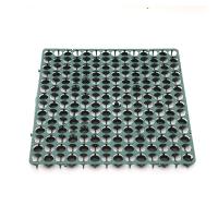 China HDPE Green Roof Drainage Mat 500x500x30mm 4pcs per m2 for Garage Basement for sale