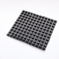 China HDPE Dimple Drainage Mat 1.6mx18.75m Roll Board for Green Roof System Garden Waterproofing for sale