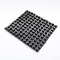 China HDPE 1.5mm Cup Height Green House Roof Drainage Membrane Sheet Drain Board 1.6mx18.75m for sale
