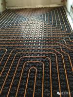 China High Strength PP Hydronic Heating Module 400x400x25mm for Residential Building Heat Preservation for sale