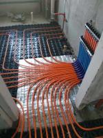 China High Strength PP Hydronic Heating Module 400x400x25mm for Residential Building Heat Preservation for sale