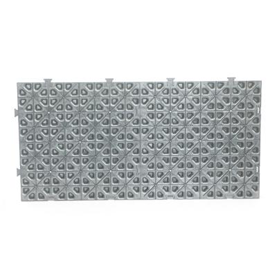 China HDPE Plastic Strip Underfloor Heat Thermostat 450x450x25mm Water Floor Heating System for sale