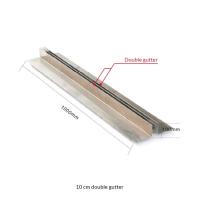 China Galvanized Steel Trench Cover 1000x200mm Drainage Grid Slot with Patent Design for sale