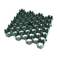 China HDPE Grass Paver Grid 410x410mm Permeable Parking Pavers for Access Roads for sale