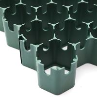 China HDPE Grass Paver Grid 410x410mm Permeable Parking Pavers for Access Roads for sale