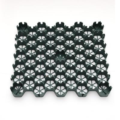 China HDPE Grass Parking Grid Mold 410x410x50mm Grass Paver for Car Parking Eco-Friendly for sale