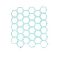 China HDPE Grass Paver 385x435mm Black Porous Pavers for Driveway Parking Lot Turf Protection for sale