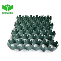 China Customized HDPE Geocell Ground Reinforcement Grid 410x410x70mm for Driveway Grass Paver for sale