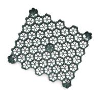 China HDPE Parking Reinforcement Grid 410x410x50mm 9pcs per Sqm for Driveway and Grass Parking for sale