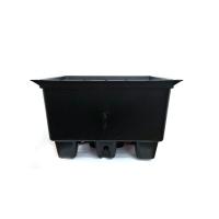 China Square Shape Sedum Green Roof Tray 4 Units Plastic Large Garden Planter for Green Plants for sale