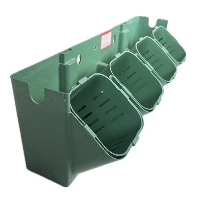 China HDPE Hanging Plastic Flower Pots for Vertical Greening 40 Pots per Square Meter BZ-5017 for sale