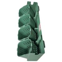 China HDPE Hanging Plastic Flower Pots for Vertical Greening 40 Pots per Square Meter BZ-5017 for sale