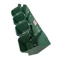 China Plastic HDPE Greening Planting Pot Stackable Vertical Wall Planter System for Garden for sale