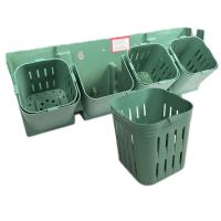 China Customized Green Wall PP Strong Vertical Plastic Flower Pot for Indoor Garden Decoration BZ-5017 for sale
