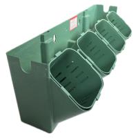 China Customized Green Wall PP Strong Vertical Plastic Flower Pot for Indoor Garden Decoration BZ-5017 for sale