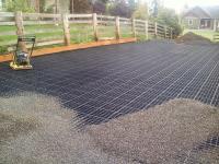 China HDPE Porous Grass Pavers 330x330x50mm Plastic Grass Grids for Driveway Parking Lot for sale