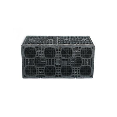 China HDPE Underground Stormwater Infiltration Harvest Modular Rainwater Collect Tank 1000x500x500mm 232L for sale