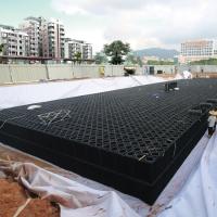 China HDPE Rainwater Harvesting Attenuation Tank 1200x600x700mm 468L Underground Storage Module for sale