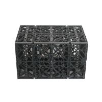 China Black HDPE Underground Rainwater Collection Tank 117L Water Storage Capacity for sale
