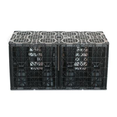 China HDPE Stormwater Geocellular Unit 1000x500x500mm 232L Rainwater Harvesting Tank for sale