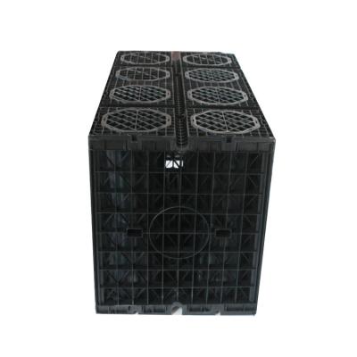 China HDPE Rainwater Harvesting Tank 1200x600x700mm 468L for Stormwater Infiltration for sale