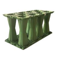 China HDPE Stormwater Infiltration Tank 1000x500x500mm 232L Rainwater Storage Module for sale