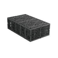 China HDPE Underground Rainwater Retention Tank 800x490x250mm 91L Water Storage System for sale