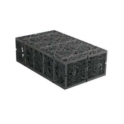 China HDPE Underground Rainwater Retention Tank 800x490x250mm 91L Water Storage System for sale