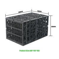 China Stormwater Geocellular Units for Underground Plastic Rainwater Storage Onsite Training for sale