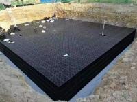 China HDPE Underground Attenuation Tank 1000x500x500mm 232L Rainwater Collection Infiltration for sale