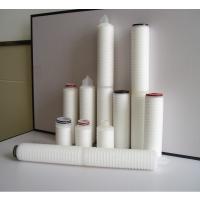 China PP Folded Carbon Filter Element 1-300μm for Pure Water Filtration Systems with CTO Carbon Rod Technology for sale