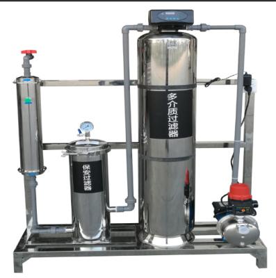 China Stainless Steel Yellow Mud Water Filtration Device 2 m³/h 370W 220V for Industrial Water Treatment for sale