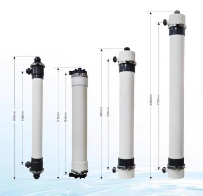 China PVC Alloy Hollow Fiber Ultrafiltration Membrane for Water Treatment - 0.01μm Filtration with Internal/External Pressure Design for sale