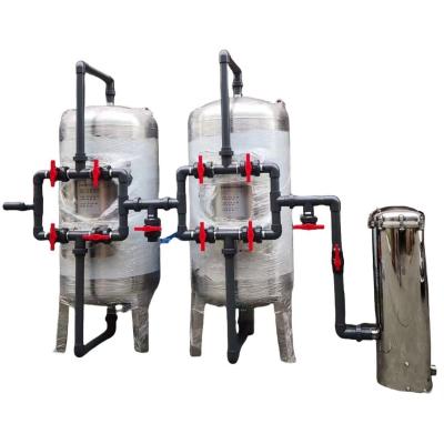 China River Sediment Filtration System 20 Tons/Hour Capacity with 0.25-0.6MPa Inlet Pressure for Industrial Water Treatment for sale