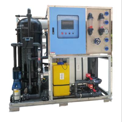 China Remote Control Desalination Water System - 50 Tons/Day Capacity, 20kW Power, 380-415V Operation for sale