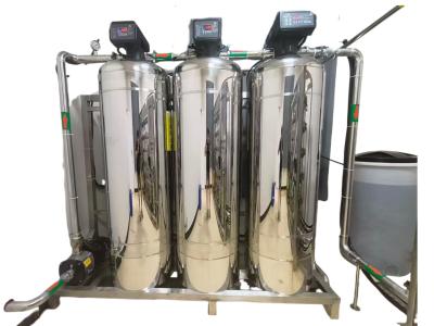 China Steam Boiler Soft Water Filtration System 5000L/H Capacity 1600W Power for Industrial Applications for sale
