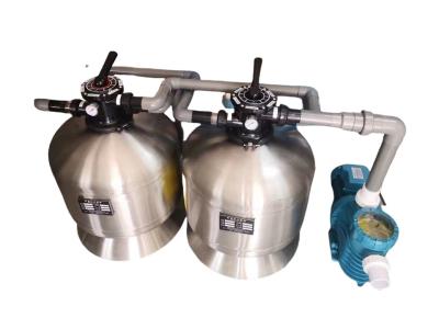 China Swimming Pool Water Circulation Filtration System 10-20T/H Capacity 2000W Power 1500×1000×1250mm for sale