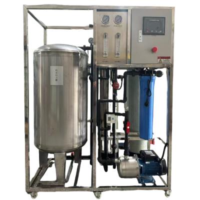 China Pressurized Reverse Osmosis Pure Water System 500L/H Capacity 2000W Industrial Water Treatment for sale