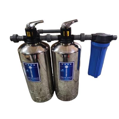 China Small Deep Well Water Filter 500 LPH Stainless Steel Purification System for sale